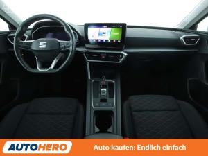 Black SEAT Leon 2021 in Kaunas, with an engine capacity of 1.50 L and mileage of 49 thousand km for 26046 €, photo 12 on AUTOMOTO.COM.LV