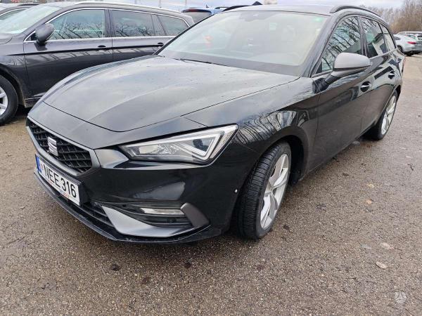 Melns SEAT Leon 2021 Kauņa, ar dzinēja tilpumu 1.97 L un nobraukumu 219 tūkst. km par 10889 €, foto 3 vietnē AUTOMOTO.COM.LV