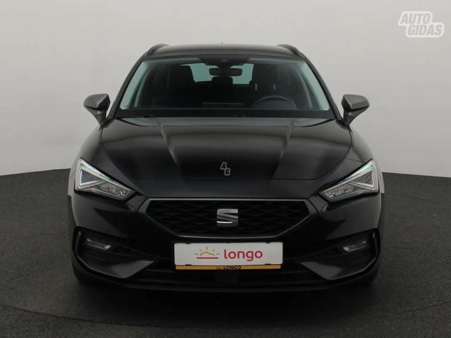 Black SEAT Leon 2021 in Vilnius, with an engine capacity of 2.00 L and mileage of 164 thousand km for 16699 €, photo 4 on AUTOMOTO.COM.LV