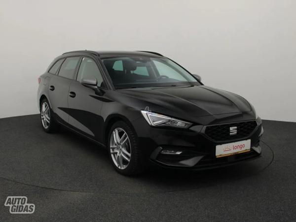 Black SEAT Leon 2021 in Vilnius, with an engine capacity of 2.00 L and mileage of 164 thousand km for 16699 €, photo 10 on AUTOMOTO.COM.LV