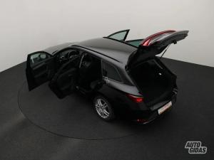Black SEAT Leon 2021 in Vilnius, with an engine capacity of 2.00 L and mileage of 164 thousand km for 16699 €, photo 14 on AUTOMOTO.COM.LV