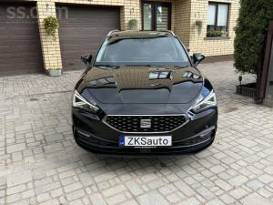 Black SEAT Leon 2021 in Jelgava, with an engine capacity of 1.50 L and mileage of 164 thousand km for 14500 €, photo 4 on AUTOMOTO.COM.LV