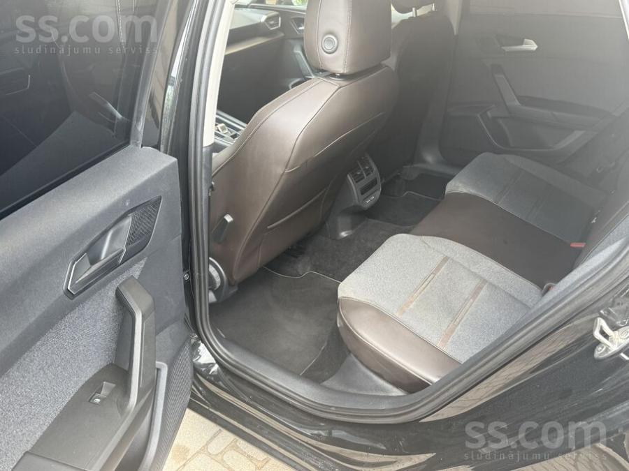 Black SEAT Leon 2021 in Jelgava, with an engine capacity of 1.50 L and mileage of 164 thousand km for 14500 €, photo 20 on AUTOMOTO.COM.LV