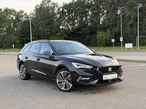 Black SEAT Leon 2021 in Vilnius, with an engine capacity of 1.40 L and mileage of 192 thousand km for 13949 €, photo 6 on AUTOMOTO.COM.LV