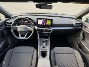 Black SEAT Leon 2021 in Vilnius, with an engine capacity of 1.40 L and mileage of 192 thousand km for 13949 €, photo 17 on AUTOMOTO.COM.LV