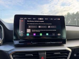 Black SEAT Leon 2021 in Vilnius, with an engine capacity of 1.40 L and mileage of 192 thousand km for 13949 €, photo 25 on AUTOMOTO.COM.LV
