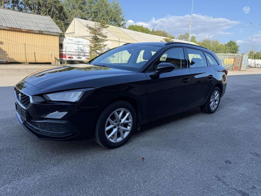 Melns SEAT Leon 2021 Klaipėda, ar dzinēja tilpumu 1.50 L un nobraukumu 161 tūkst. km par 8900 €, foto 1 vietnē AUTOMOTO.COM.LV