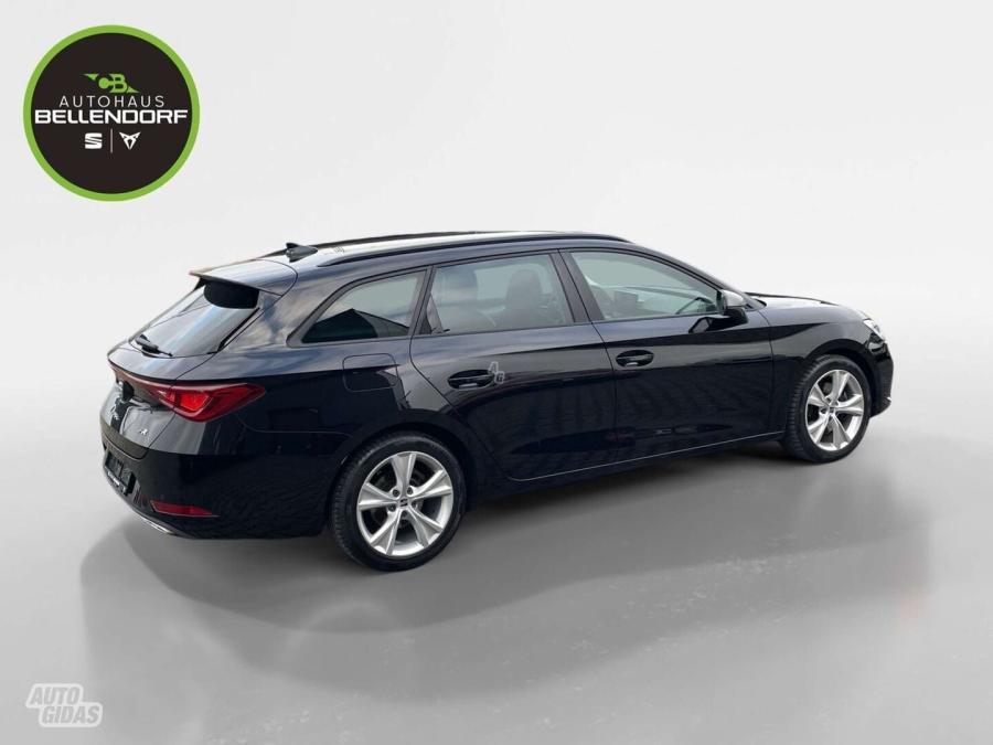 Black SEAT Leon 2022 in Kaunas, with an engine capacity of 2.00 L and mileage of 87 thousand km for 22578 €, photo 5 on AUTOMOTO.COM.LV