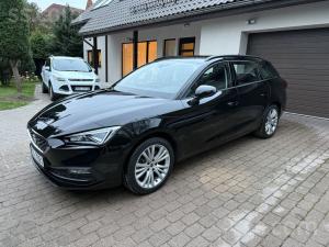 Black SEAT Leon 2022 in Ogre, with an engine capacity of 2.00 L and mileage of 276 thousand km for 12950 €, photo 3 on AUTOMOTO.COM.LV