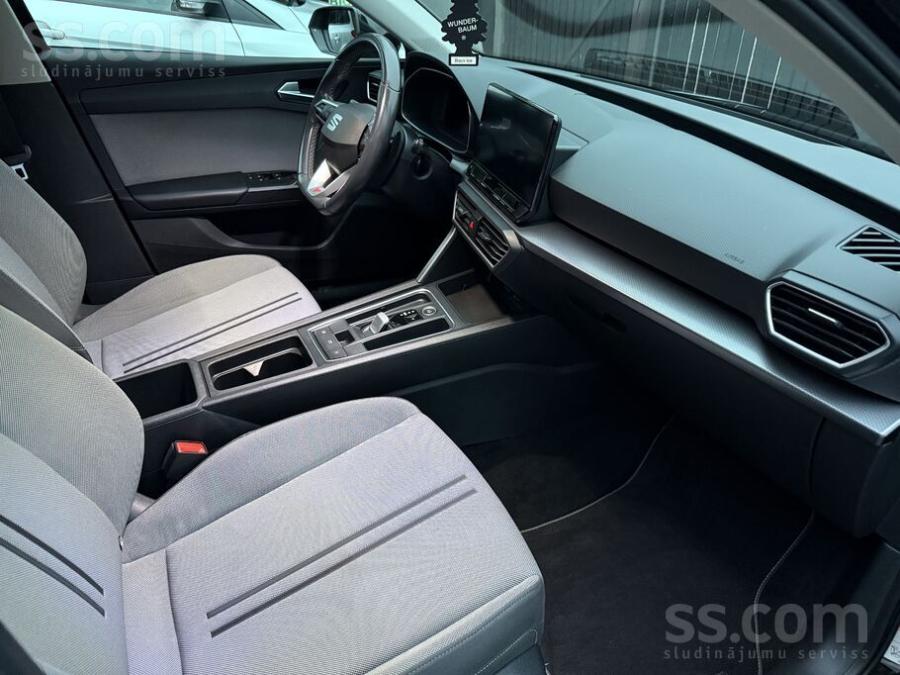 Black SEAT Leon 2022 in Ogre, with an engine capacity of 2.00 L and mileage of 276 thousand km for 12950 €, photo 19 on AUTOMOTO.COM.LV