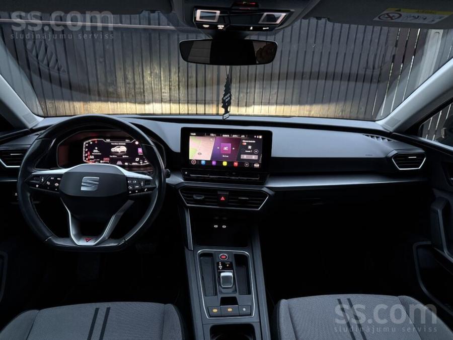 Black SEAT Leon 2022 in Ogre, with an engine capacity of 2.00 L and mileage of 276 thousand km for 12950 €, photo 22 on AUTOMOTO.COM.LV