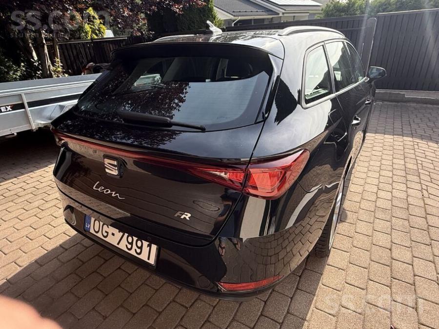 Melns SEAT Leon 2022 Ogre, ar dzinēja tilpumu 2.00 L un nobraukumu 276 tūkst. km par 12950 €, foto 27 vietnē AUTOMOTO.COM.LV