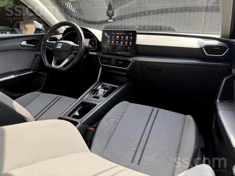 Melns SEAT Leon 2022 Ogre, ar dzinēja tilpumu 2.00 L un nobraukumu 276 tūkst. km par 12950 €, foto 29 vietnē AUTOMOTO.COM.LV