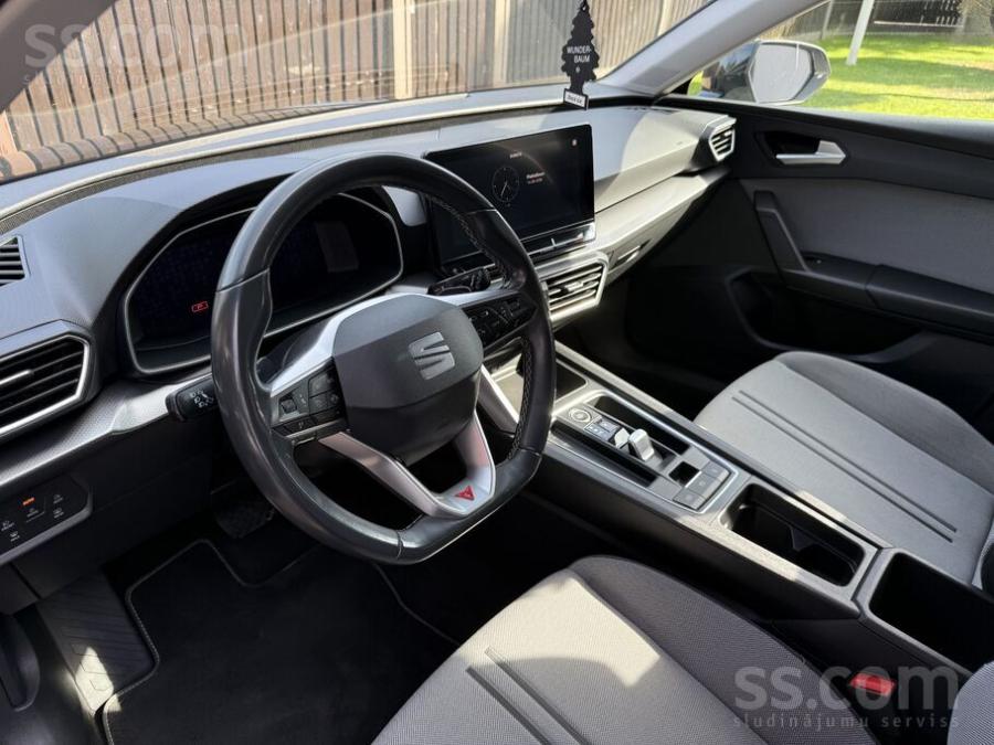 Melns SEAT Leon 2022 Ogre, ar dzinēja tilpumu 2.00 L un nobraukumu 276 tūkst. km par 12950 €, foto 33 vietnē AUTOMOTO.COM.LV