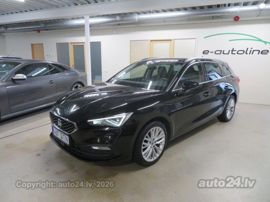 Melns SEAT Leon 2022 Tallina, ar dzinēja tilpumu 1.50 L un nobraukumu 105 tūkst. km par 16800 €, foto 1 vietnē AUTOMOTO.COM.LV