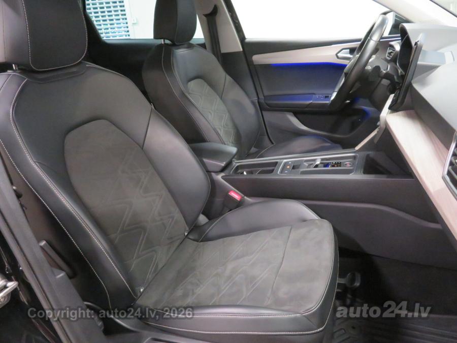 Melns SEAT Leon 2022 Tallina, ar dzinēja tilpumu 1.50 L un nobraukumu 105 tūkst. km par 16800 €, foto 5 vietnē AUTOMOTO.COM.LV