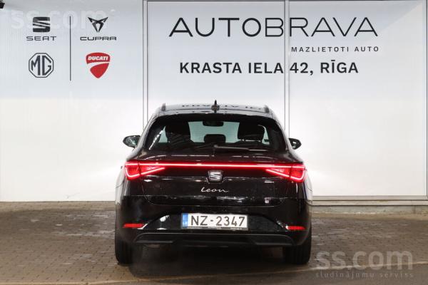 Melns SEAT Leon 2024 Rīga, ar dzinēja tilpumu 1.50 L un nobraukumu 45 tūkst. km par 22790 €, foto 7 vietnē AUTOMOTO.COM.LV