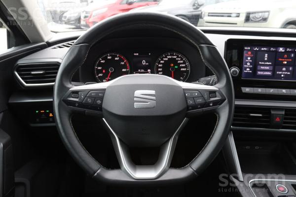 Melns SEAT Leon 2024 Rīga, ar dzinēja tilpumu 1.50 L un nobraukumu 45 tūkst. km par 22790 €, foto 10 vietnē AUTOMOTO.COM.LV