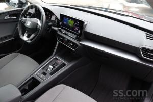 Black SEAT Leon 2024 in Riga, with an engine capacity of 1.50 L and mileage of 45 thousand km for 22790 €, photo 27 on AUTOMOTO.COM.LV