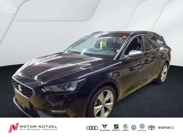 Melns SEAT Leon 2025 Kauņa, ar dzinēja tilpumu 1.50 L un nobraukumu 15 tūkst. km par 33145 €, foto 1 vietnē AUTOMOTO.COM.LV