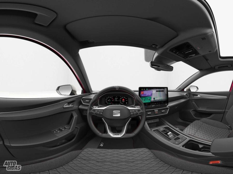 Melns SEAT Leon 2025 Kauņa, ar dzinēja tilpumu 1.50 L un nobraukumu 13 tūkst. km par 31649 €, foto 9 vietnē AUTOMOTO.COM.LV