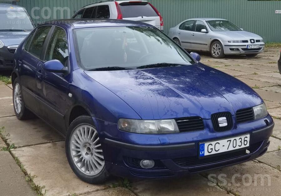 Zils SEAT Leon 2003 Jēkabpils, ar dzinēja tilpumu 1.60 L un nobraukumu 267 tūkst. km par 1450 €, foto 1 vietnē AUTOMOTO.COM.LV