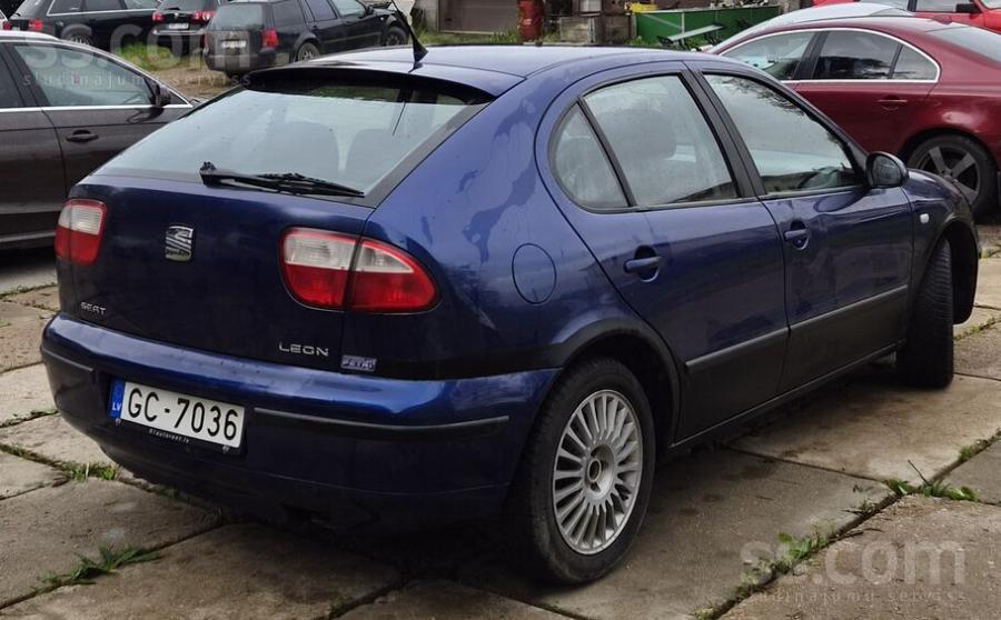 Zils SEAT Leon 2003 Jēkabpils, ar dzinēja tilpumu 1.60 L un nobraukumu 267 tūkst. km par 1450 €, foto 4 vietnē AUTOMOTO.COM.LV