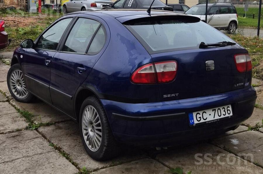 Zils SEAT Leon 2003 Jēkabpils, ar dzinēja tilpumu 1.60 L un nobraukumu 267 tūkst. km par 1450 €, foto 5 vietnē AUTOMOTO.COM.LV
