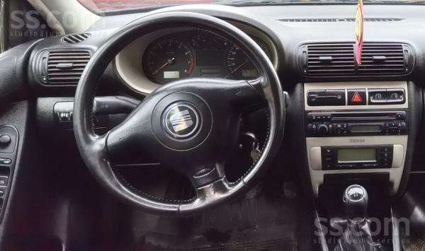 Zils SEAT Leon 2003 Jēkabpils, ar dzinēja tilpumu 1.60 L un nobraukumu 267 tūkst. km par 1450 €, foto 6 vietnē AUTOMOTO.COM.LV