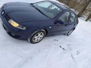 Blue SEAT Leon 2001 in Panevezys, with an engine capacity of 1.90 L and mileage of 360 thousand km for 999 €, photo 4 on AUTOMOTO.COM.LV