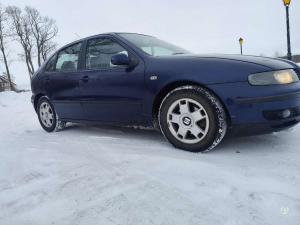 Blue SEAT Leon 2001 in Panevezys, with an engine capacity of 1.90 L and mileage of 360 thousand km for 999 €, photo 8 on AUTOMOTO.COM.LV