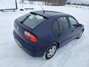Blue SEAT Leon 2001 in Panevezys, with an engine capacity of 1.90 L and mileage of 360 thousand km for 999 €, photo 16 on AUTOMOTO.COM.LV