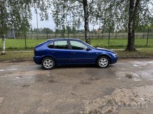 Blue SEAT Leon 2001 in Ogre, with an engine capacity of 1.90 L and mileage of 305 thousand km for 1000 €, photo 5 on AUTOMOTO.COM.LV