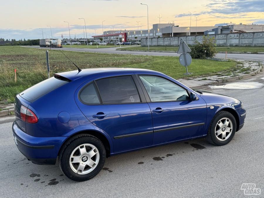 Zils SEAT Leon 2001 Panevēža, ar dzinēja tilpumu 1.90 L un nobraukumu 255 tūkst. km par 1350 €, foto 7 vietnē AUTOMOTO.COM.LV