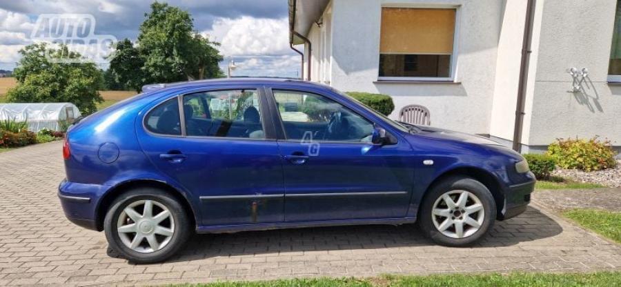 Blue SEAT Leon 2003 in Kaunas, with an engine capacity of 1.90 L and mileage of 289 thousand km for 700 €, photo 3 on AUTOMOTO.COM.LV