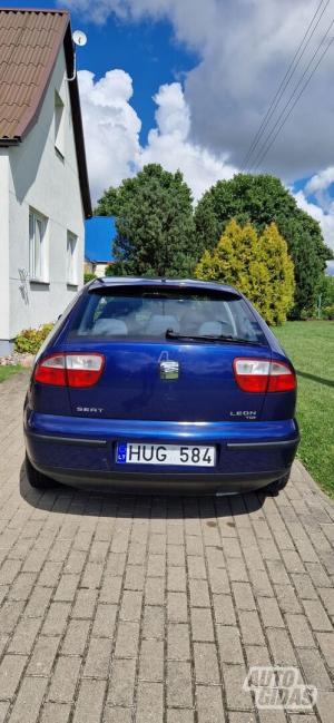 Blue SEAT Leon 2003 in Kaunas, with an engine capacity of 1.90 L and mileage of 289 thousand km for 700 €, photo 5 on AUTOMOTO.COM.LV