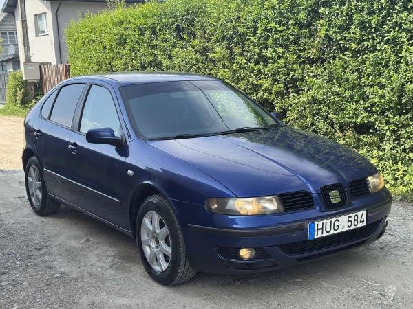 SEAT Leon 2003 Viļņa vietnē Zils SEAT Leon 2003 Viļņa, ar dzinēja tilpumu 1.90 L un nobraukumu 289 tūkst. km par 1250 €, foto 1 vietnē AUTOMOTO.COM.LV
