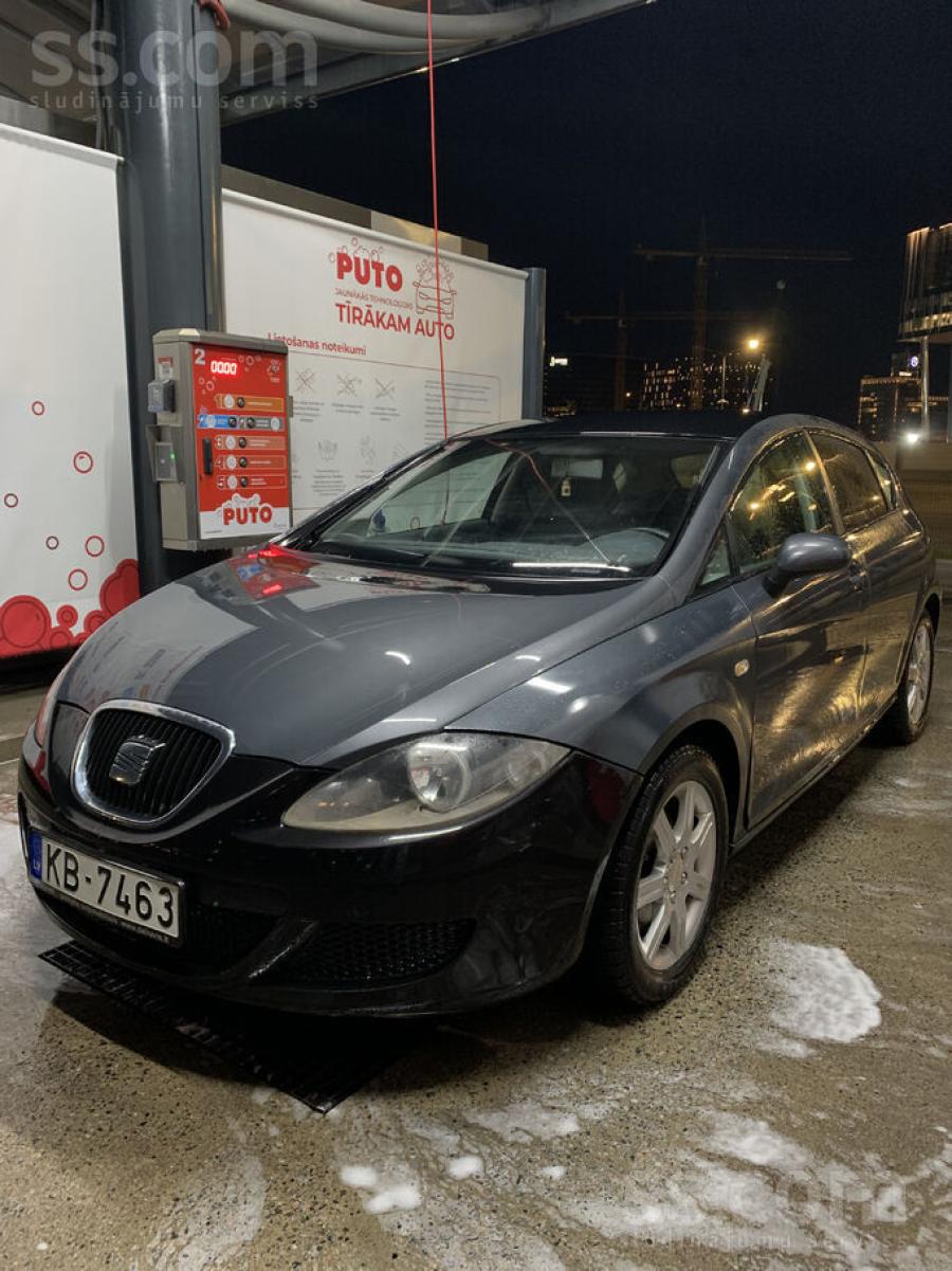 Zils SEAT Leon 2006 Rīga, ar dzinēja tilpumu 1.90 L un nobraukumu 250 tūkst. km par 500 €, foto 3 vietnē AUTOMOTO.COM.LV
