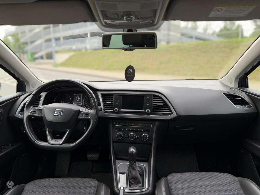 Blue SEAT Leon 2014 in Vilnius, with an engine capacity of 1.97 L and mileage of 243 thousand km for 6500 €, photo 12 on AUTOMOTO.COM.LV