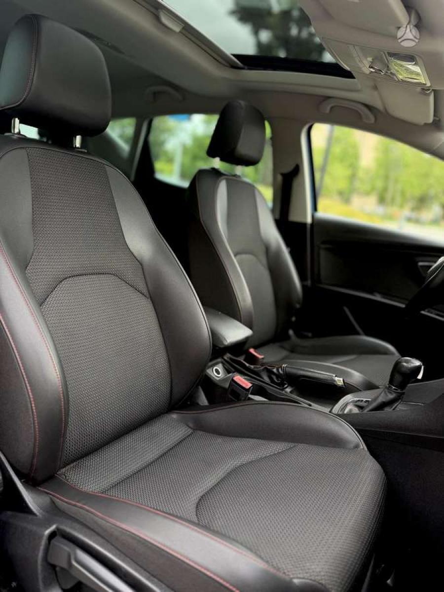 Blue SEAT Leon 2014 in Vilnius, with an engine capacity of 1.97 L and mileage of 243 thousand km for 6500 €, photo 15 on AUTOMOTO.COM.LV