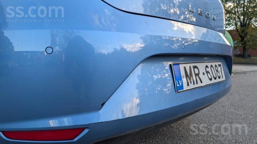 Blue SEAT Leon 2014 in Riga, with an engine capacity of 1.60 L and mileage of 343 thousand km for 6000 €, photo 18 on AUTOMOTO.COM.LV