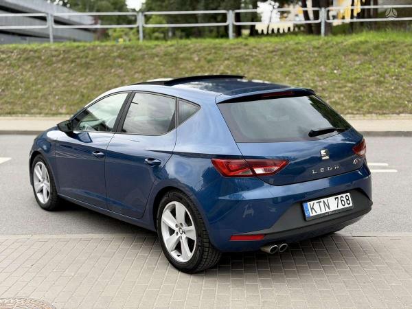 Blue SEAT Leon 2015 in Vilnius, with an engine capacity of 1.97 L and mileage of 245 thousand km for 6900 €, photo 3 on AUTOMOTO.COM.LV