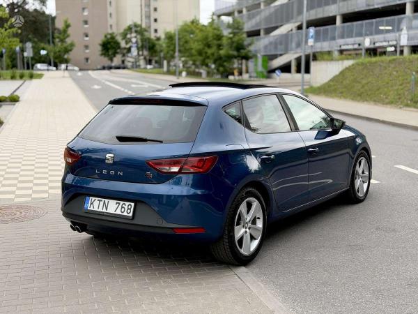 Blue SEAT Leon 2015 in Vilnius, with an engine capacity of 1.97 L and mileage of 245 thousand km for 6900 €, photo 8 on AUTOMOTO.COM.LV
