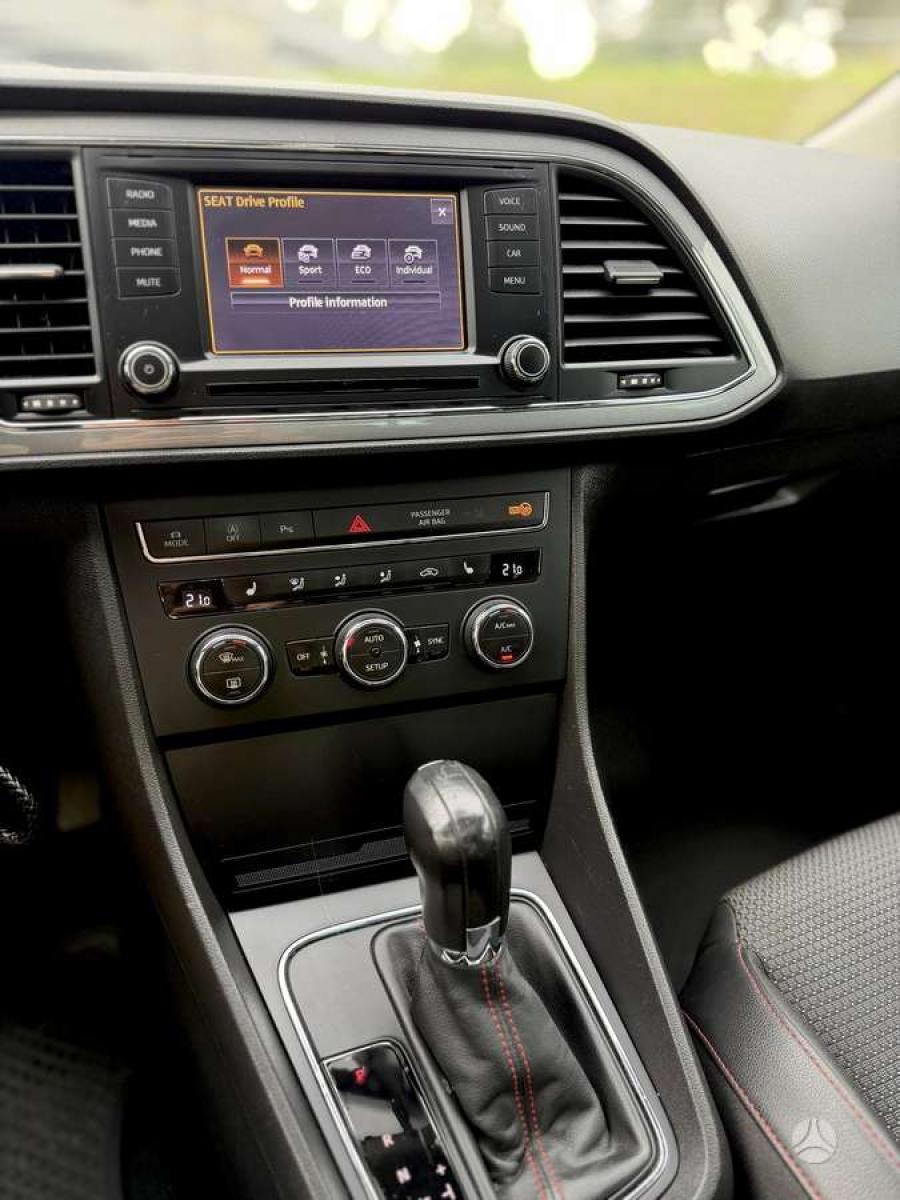 Zils SEAT Leon 2015 Viļņa, ar dzinēja tilpumu 1.97 L un nobraukumu 245 tūkst. km par 6900 €, foto 14 vietnē AUTOMOTO.COM.LV