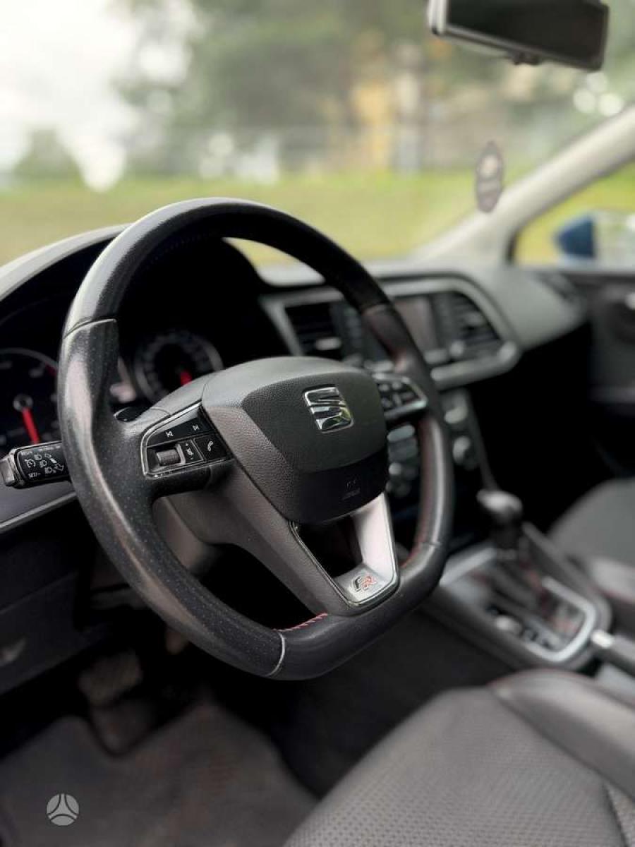 Zils SEAT Leon 2015 Viļņa, ar dzinēja tilpumu 1.97 L un nobraukumu 245 tūkst. km par 6900 €, foto 15 vietnē AUTOMOTO.COM.LV