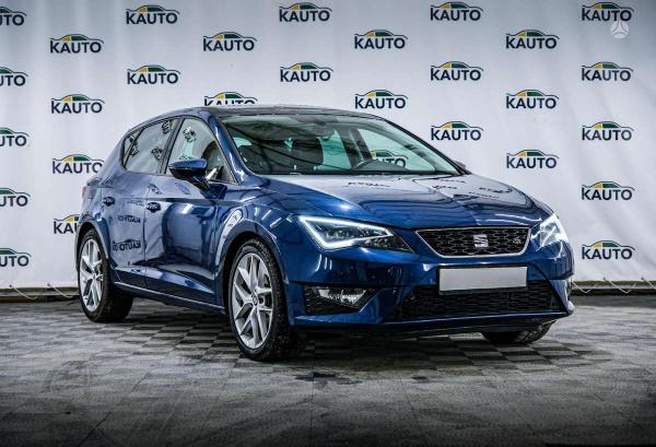 Blue SEAT Leon 2016 in Kaunas, with an engine capacity of 1.40 L and mileage of 0 thousand km for 9490 €, photo 2 on AUTOMOTO.COM.LV