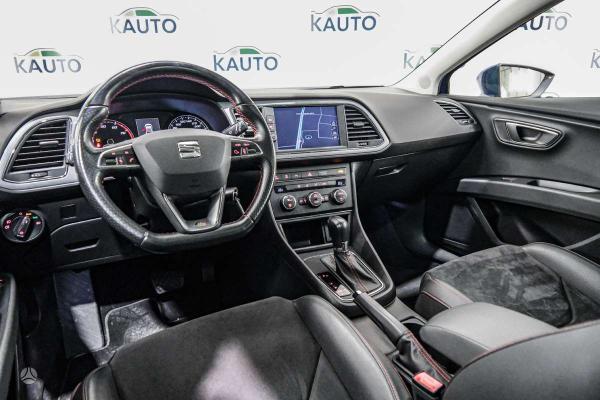 Blue SEAT Leon 2016 in Kaunas, with an engine capacity of 1.40 L and mileage of 0 thousand km for 9490 €, photo 7 on AUTOMOTO.COM.LV
