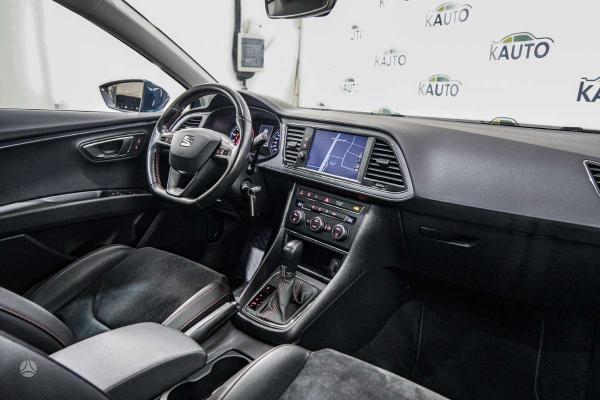 Blue SEAT Leon 2016 in Kaunas, with an engine capacity of 1.40 L and mileage of 0 thousand km for 9490 €, photo 11 on AUTOMOTO.COM.LV
