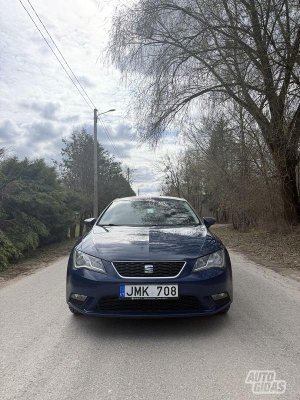 Blue SEAT Leon 2016 in Kaunas, with an engine capacity of 1.20 L and mileage of 139 thousand km for 6700 €, photo 1 on AUTOMOTO.COM.LV