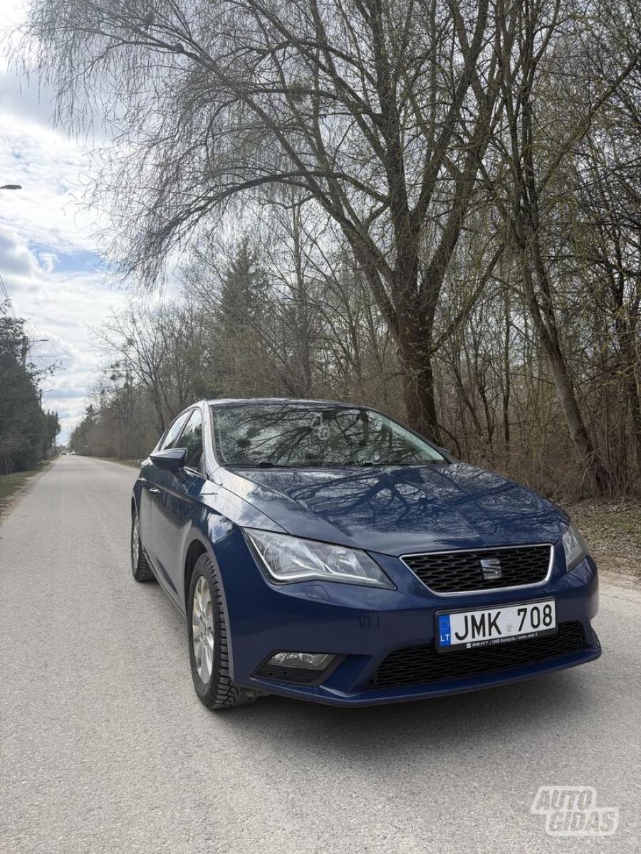 Blue SEAT Leon 2016 in Kaunas, with an engine capacity of 1.20 L and mileage of 139 thousand km for 6700 €, photo 3 on AUTOMOTO.COM.LV
